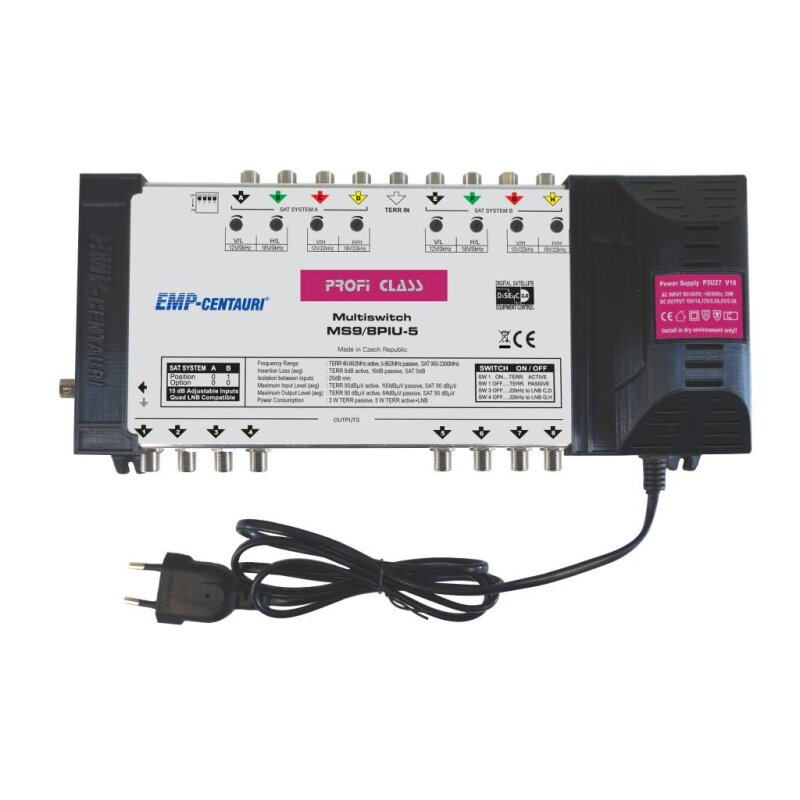 EMP-Centauri Multischalter 9/8 PIU-5 Profi Class günstig kaufen