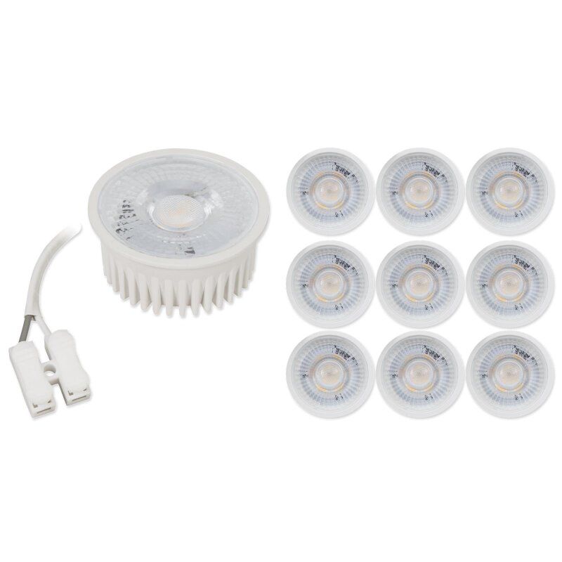 LED-Modul McShine MCOB 5W 400Lm 230V 50x25mm warmweiß 3000K 10er-Pack