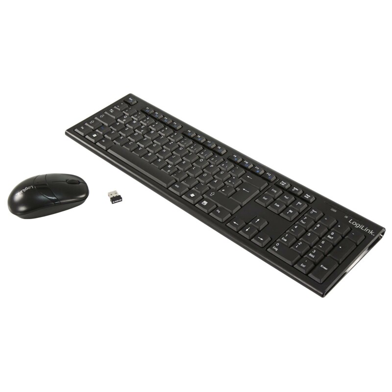 PC-Desktop-Set LogiLink USB Maus und Tastatur mit Autolink-Funktion sc