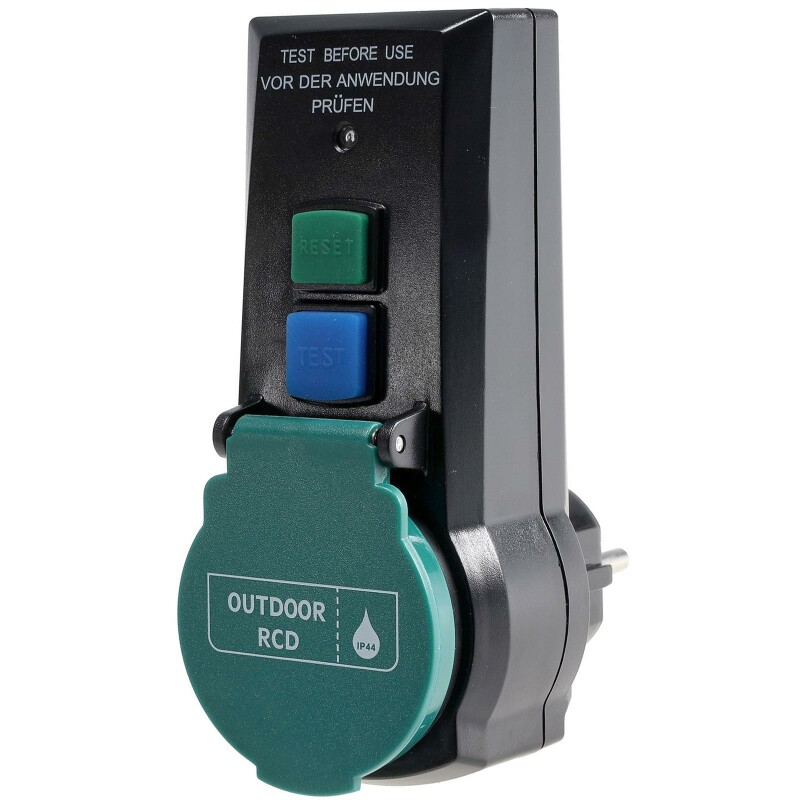 Fehlerstromschutzadapter (RCD) Schutzkontakt-Personenschutz Zwischenst